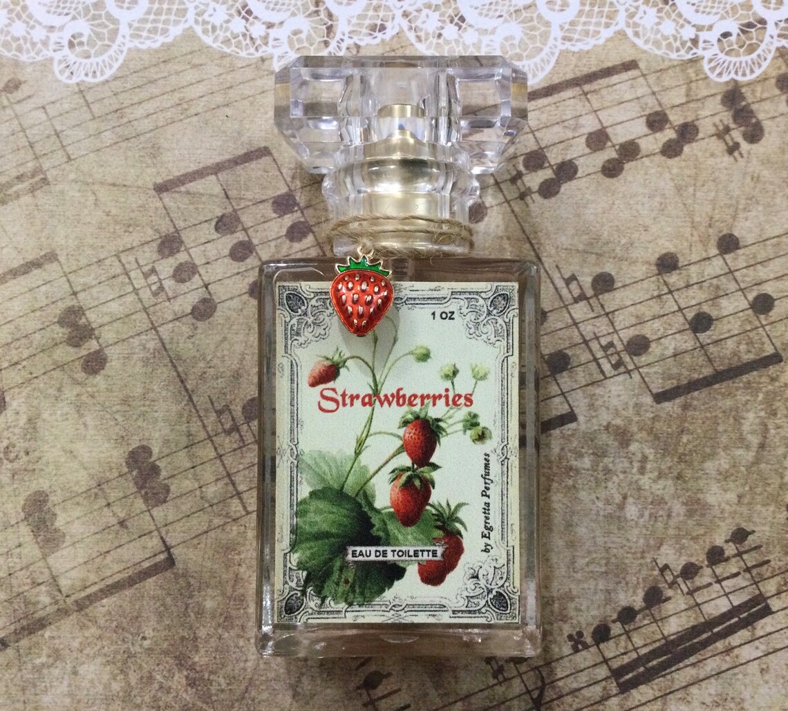Strawberry Perfume Spray Eau De Toilette Water Toilet Fruit - Etsy