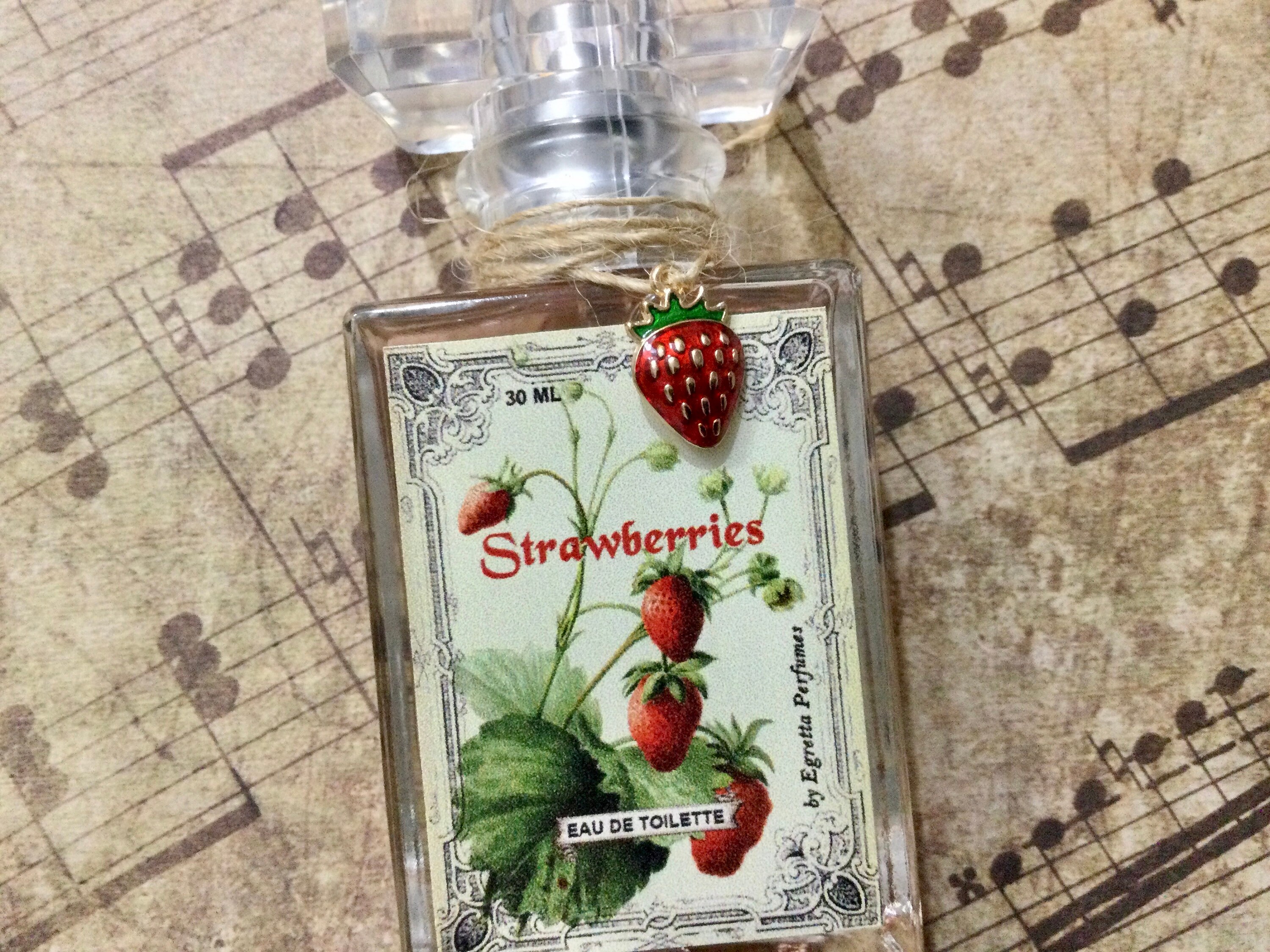 Strawberry Perfume Spray Eau De Toilette Water Toilet Fruit - Etsy