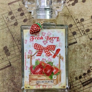 Fresh Berry Eau De Toilette, Fruit Red Berries Strawberries, Gift for ...