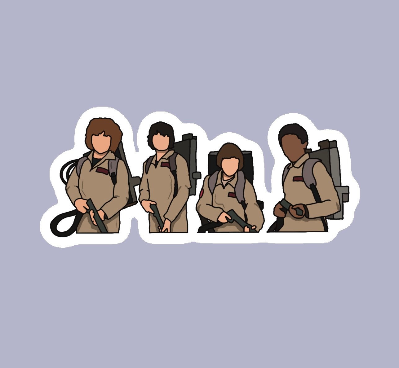Stranger Things Stickers Stranger Things Merch Stranger - Etsy