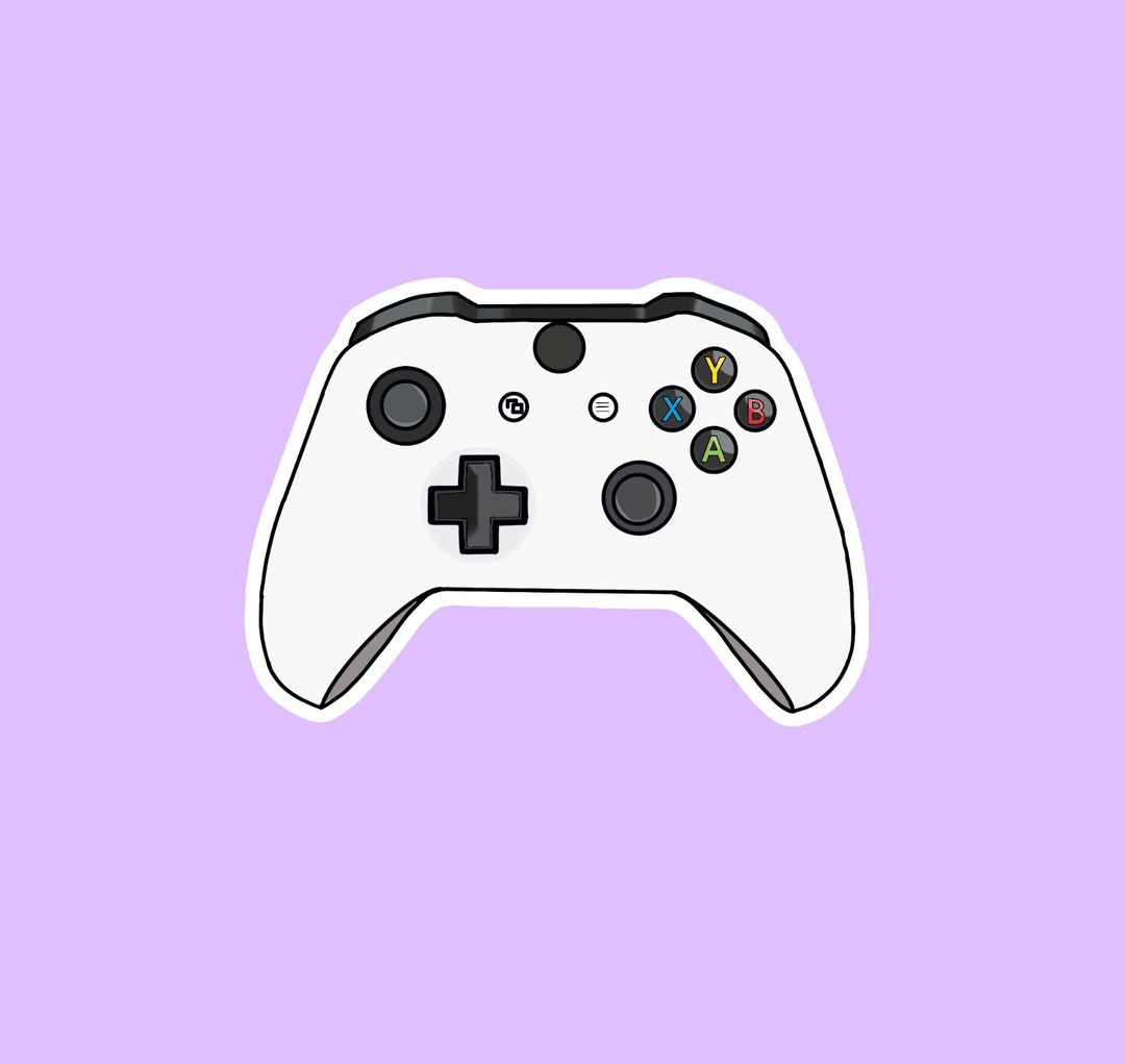 Xbox Controller Sticker, Cute Xbox Sticker, XBOX Sticker, XBOX, Gaming ...