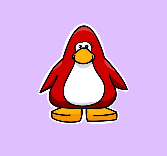 Club Penguin Sticker: Club Penguin Gaming Sticker for Water | Etsy