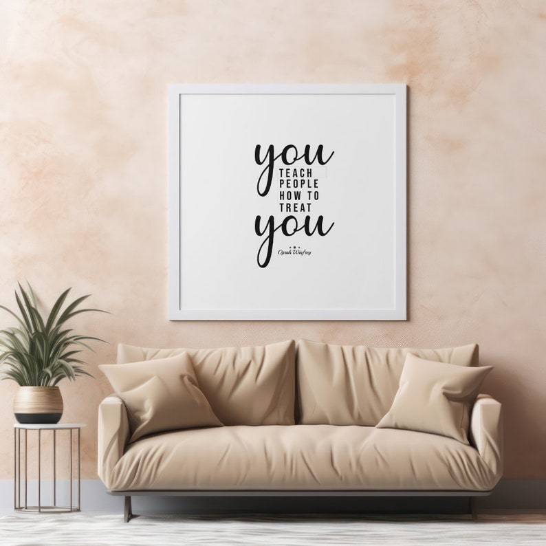 Self Respect Popular Print, Women Poster Gifts, Inspirational Words ...