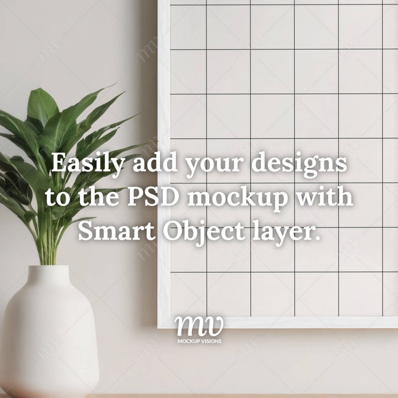 White Movable Frame PSD Mockup, 5:7 ISO A Ratio Vertical Art Mockup ...