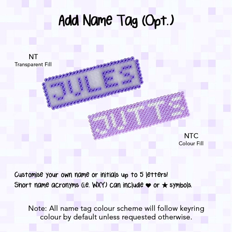 LoL League of Legends Pixel Art Perler Beads Keychain / Ahri | Etsy México