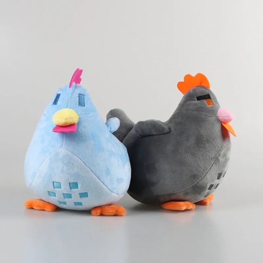NEW Stardew Valley Plush Toy Stardew Chicken Plushies White Brown Blue ...