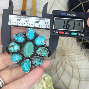 1/2 Price! NAVAJO Native American CARICO LAKE Turquoise and Sterling ...