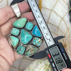 1/2 Price! NAVAJO Native American CARICO LAKE Turquoise Sterling Silver ...