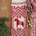 Nordic Holiday Stocking Colorwork Chart PDF - Etsy