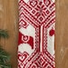 Nordic Holiday Stocking Colorwork Chart PDF - Etsy