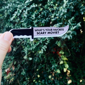 Slasher Movie Stickers | Horror Movie Stickers | Friday the 13th ...