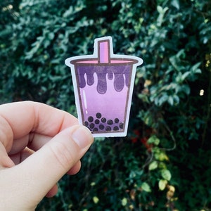 Boba Milk Tea Sticker Set | Bubble Tea | Boba Lovers | Waterproof Vinyl ...