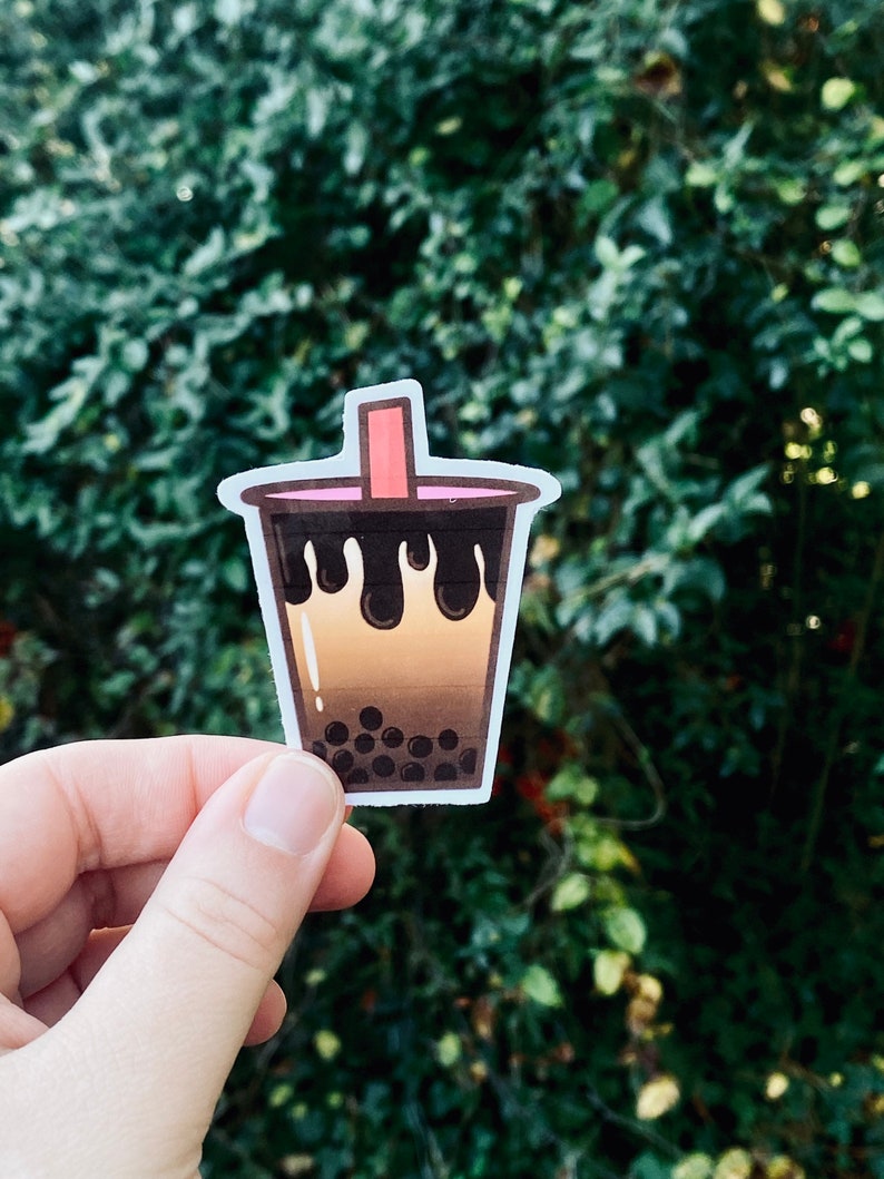 Boba Milk Tea Sticker Set | Bubble Tea | Boba Lovers | Waterproof Vinyl ...