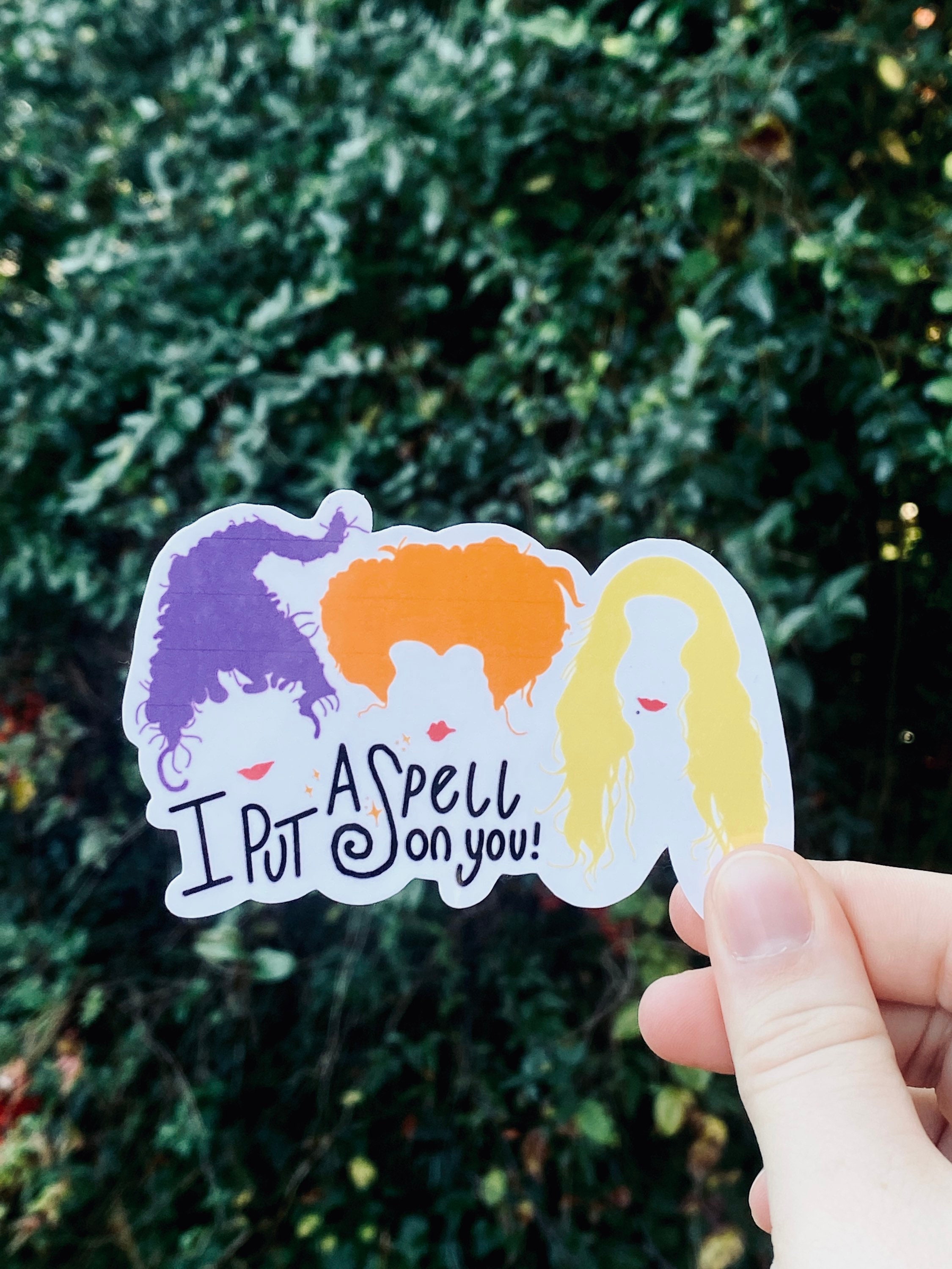 Hocus Pocus Stickers Halloween Stickers Hocus Pocus - Etsy