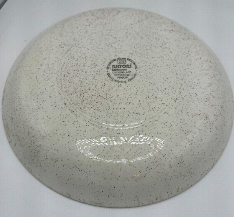 Bilton Sunflower Ironstone Dinner Plates England MCM Starburst Design 9 ...