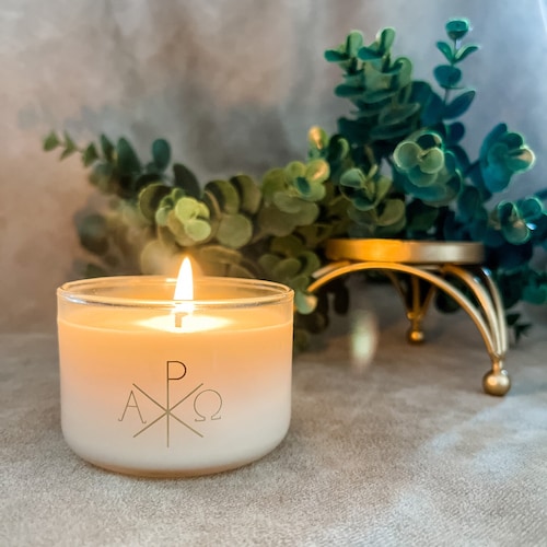 Chrism Infused Scented 4 Oz Soy Candle Catholic Gifts - Etsy
