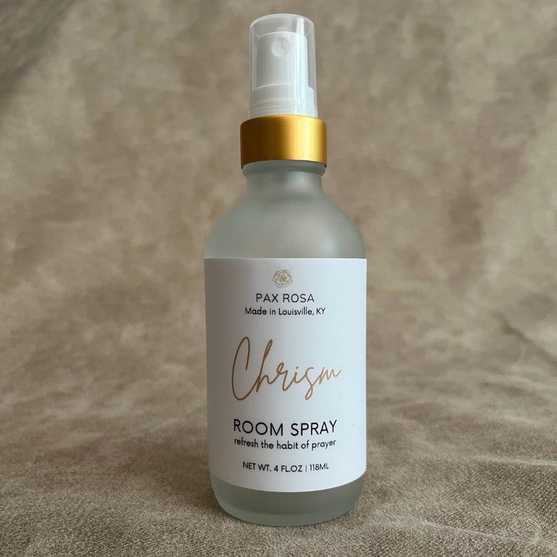 Chrism Room Spray: Hand Poured Catholic Gift (4oz) - Etsy