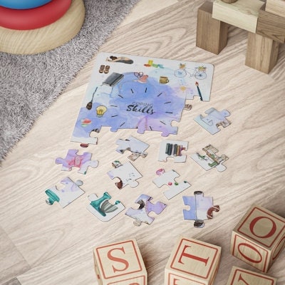 Coping Skills 30 Pc Puzzle | Therapy Games | Therapy Activities for ...