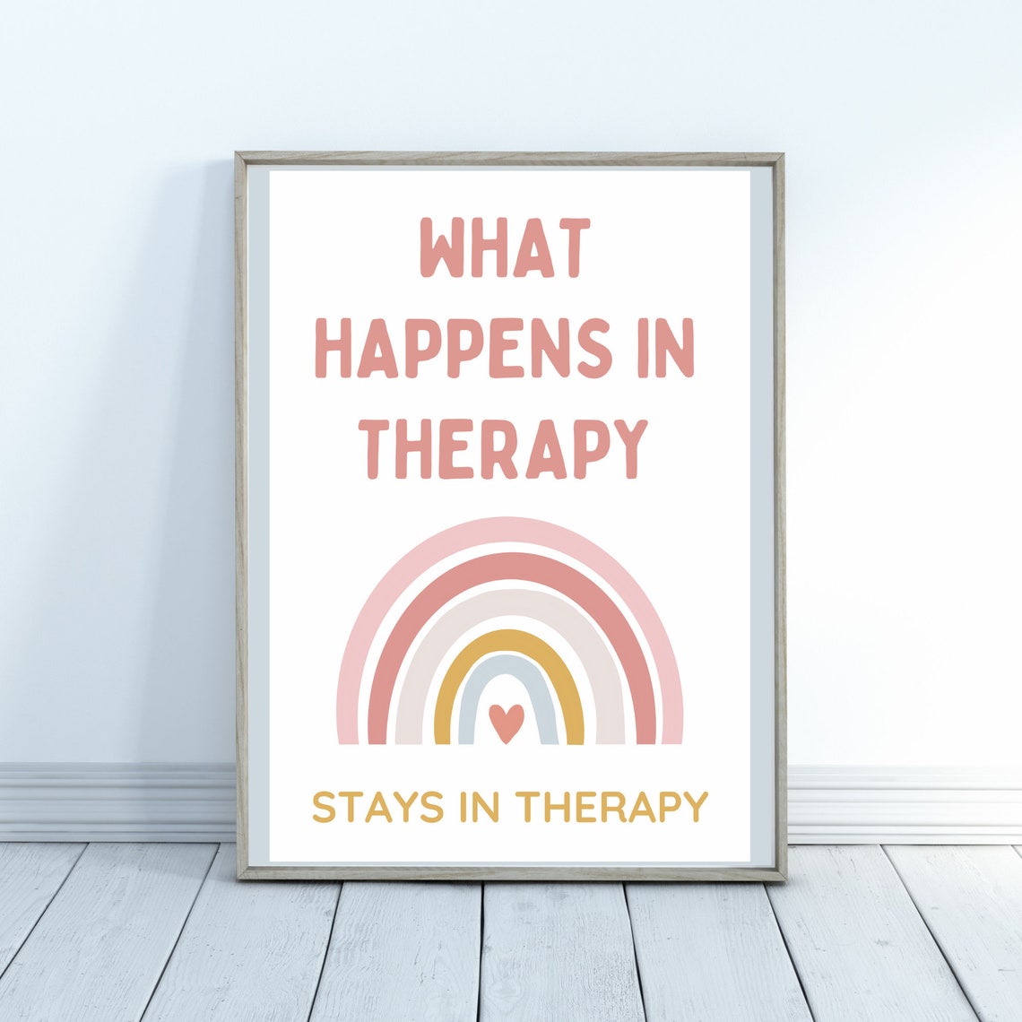 Confidentiality Poster Sign Therapist Office Decor Counselor Gifts ...