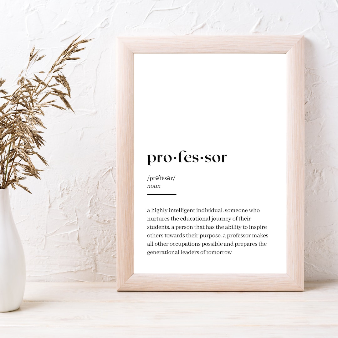 Professor Geschenk, Professor Definition, Professor Geburtstagsgeschenk ...