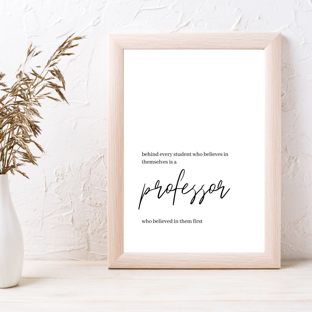 Professor Gifts, Professor Graduation, Gift From Student, Professor ...