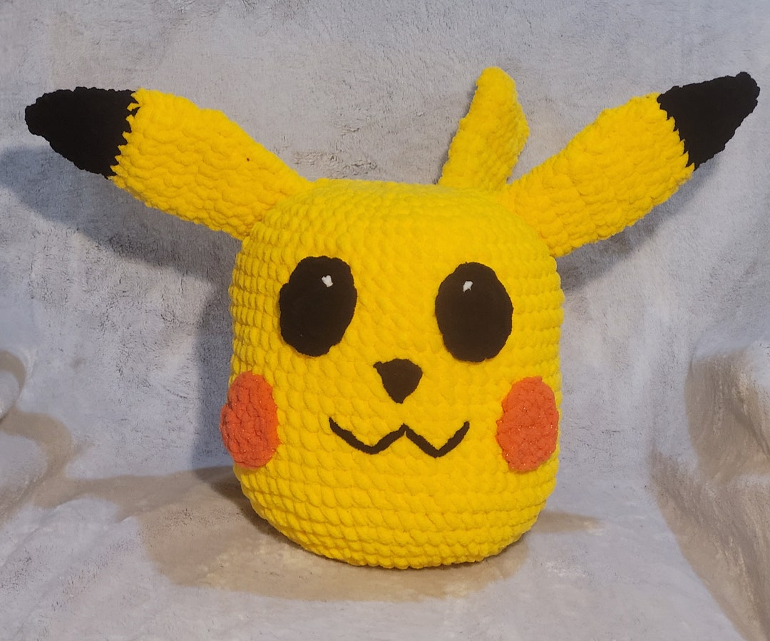 Squishy Pikachu Stuffy Crochet Pattern - Etsy