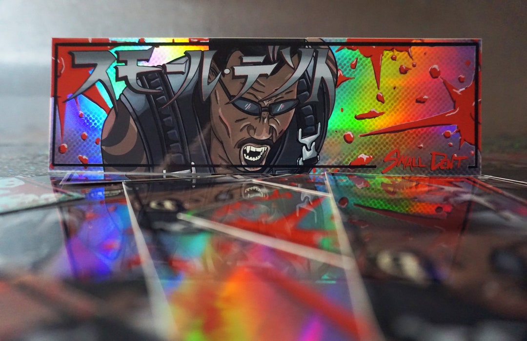 Blade Vinyl Sticker, Decal, Comic Book Sticker - Etsy