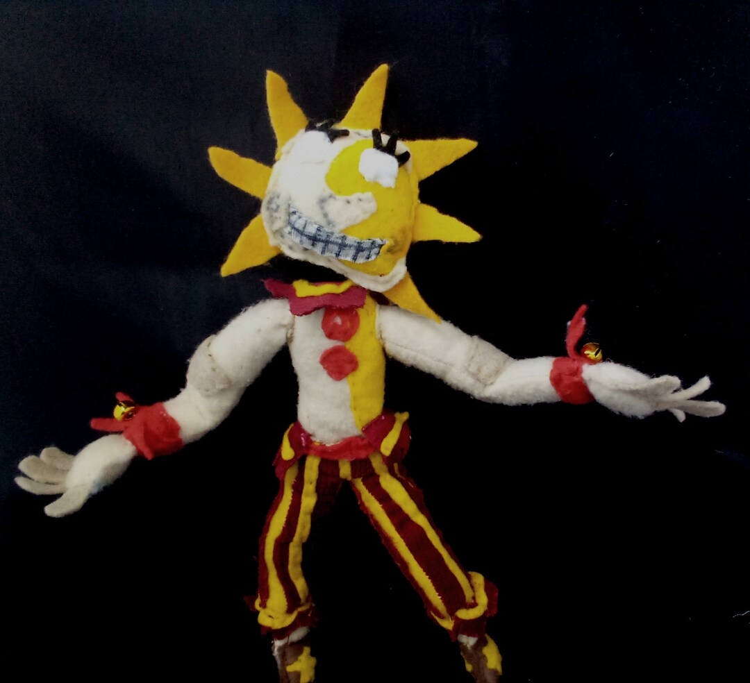 Sunrise/daycare Attendant From Fnaf Security Breach. Jester Yellow Red ...