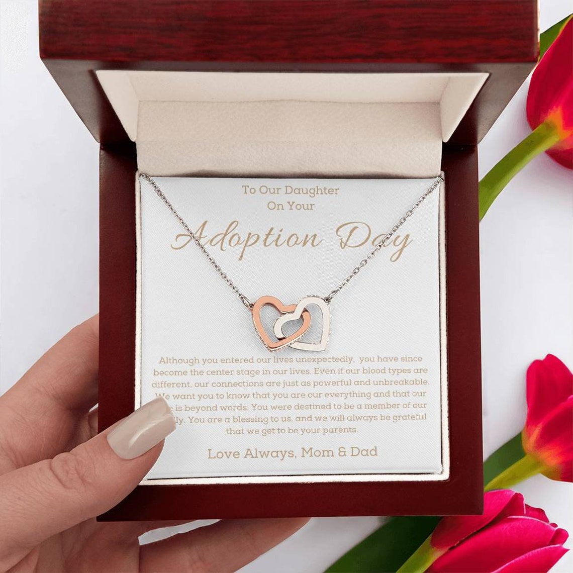 Adoption Day Gift to Our Daughter Adoption Gift - Etsy