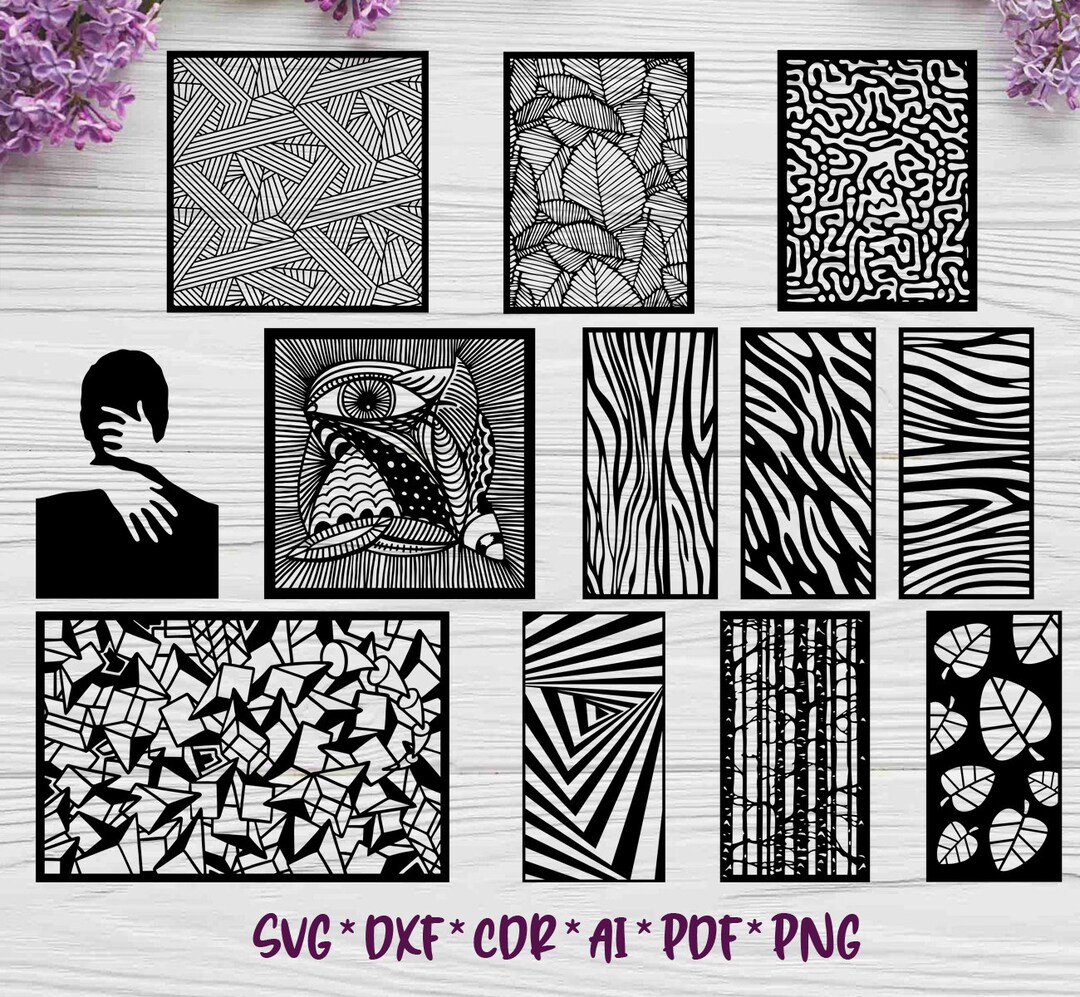 Abstraction 1 | SVG, DXF, AI Digital Vector Design for Plasma and Laser ...