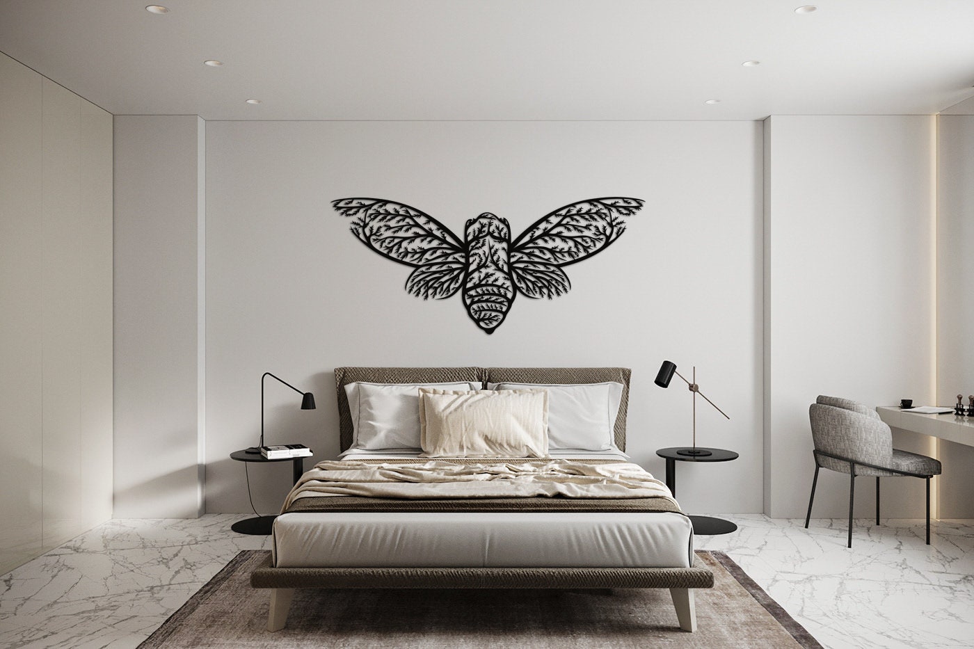 Night Fly | SVG, DXF, AI Digital Vector Design for Plasma and Laser ...