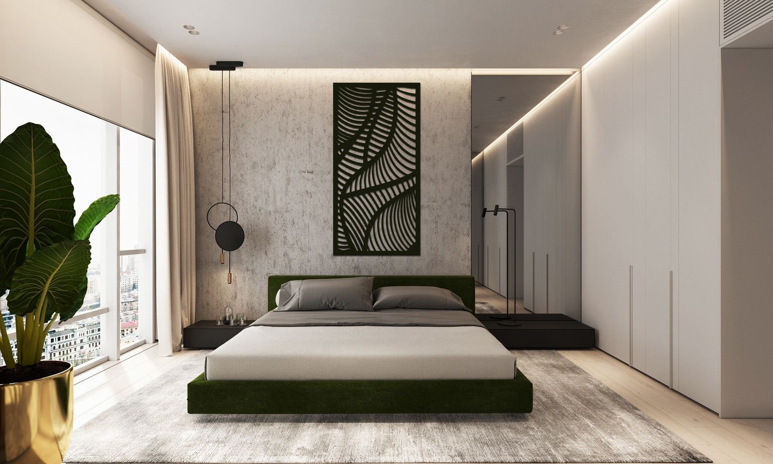 Abstract Panel SVG DXF AI Digital Vector Design for Plasma - Etsy