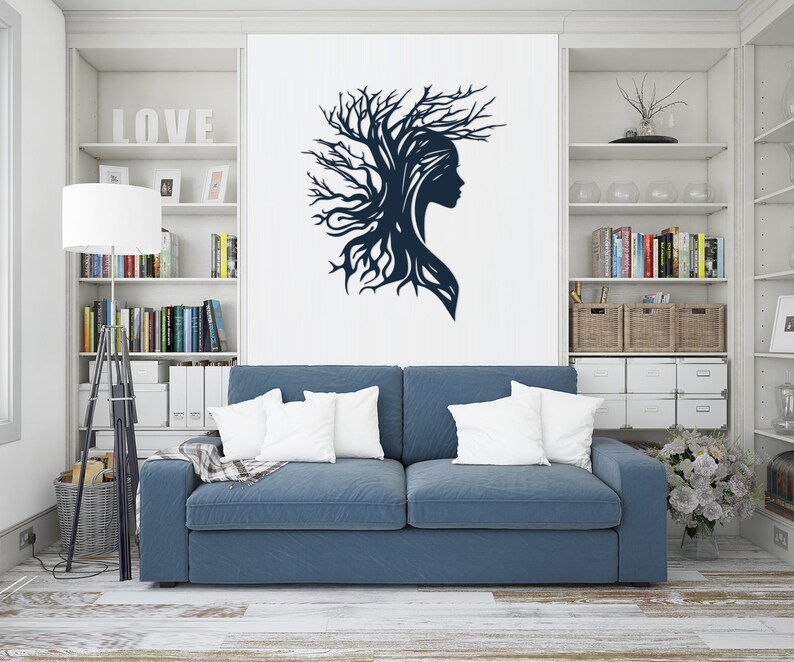 Woman Tree | Tree of Life | SVG, DXF, AI Digital Vector Files for ...