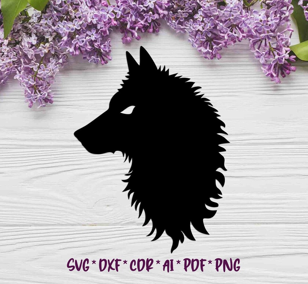Angry Wolf | SVG, DXF, AI Digital Vector Files for Plasma and Laser ...
