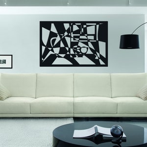 Abstraction 3 | SVG, DXF, AI Digital Vector Design for Plasma and Laser ...