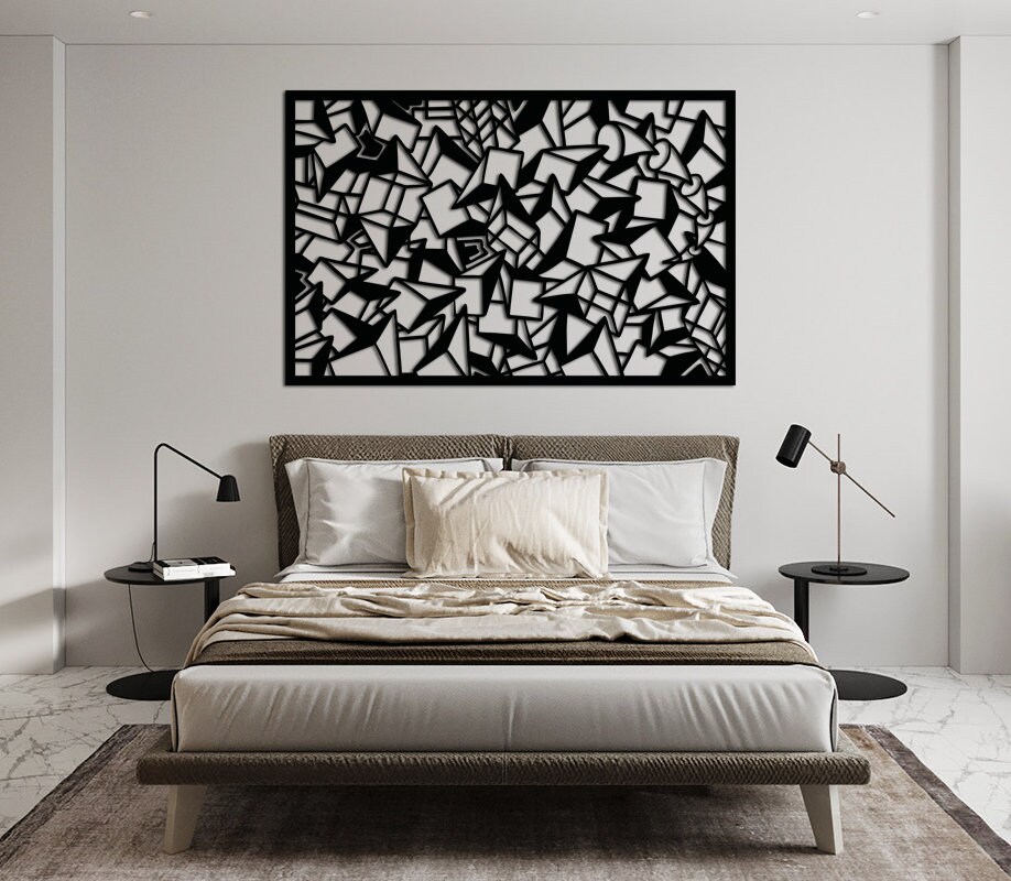 Abstract Panel SVG DXF AI Digital Vector Design for Plasma - Etsy