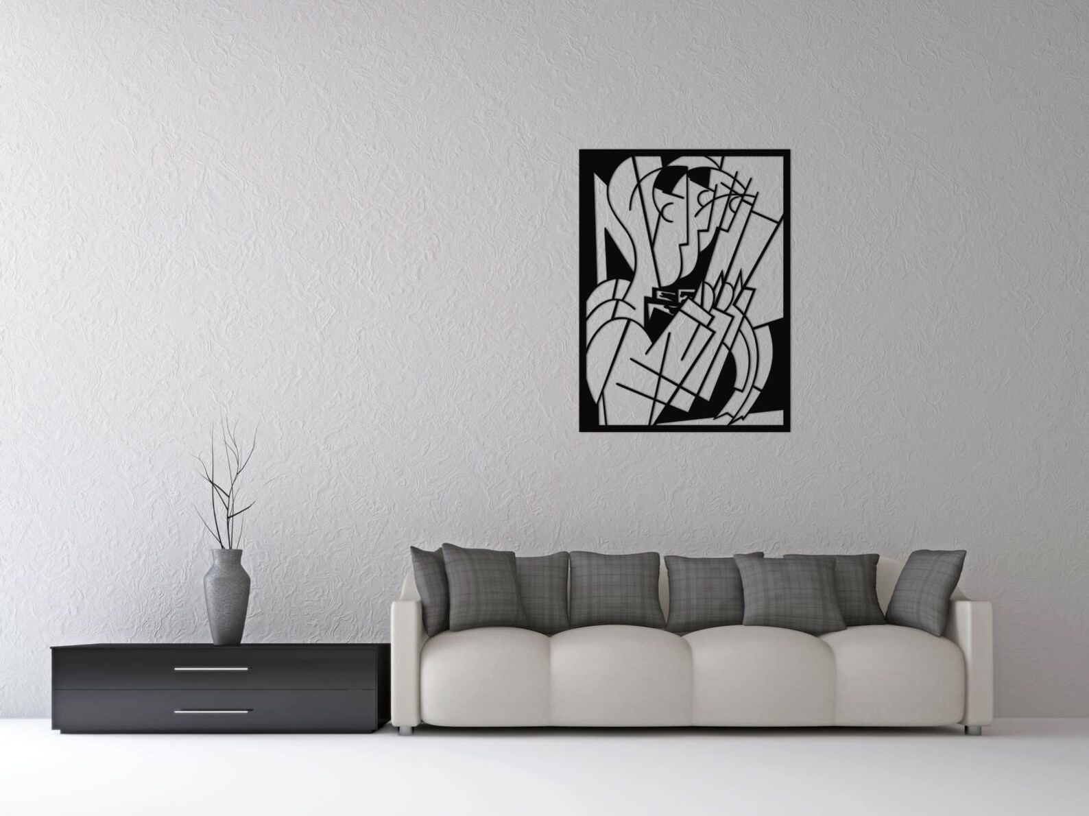 Picasso Conductor, SVG, DXF, AI Digital Vector Design for Plasma and ...