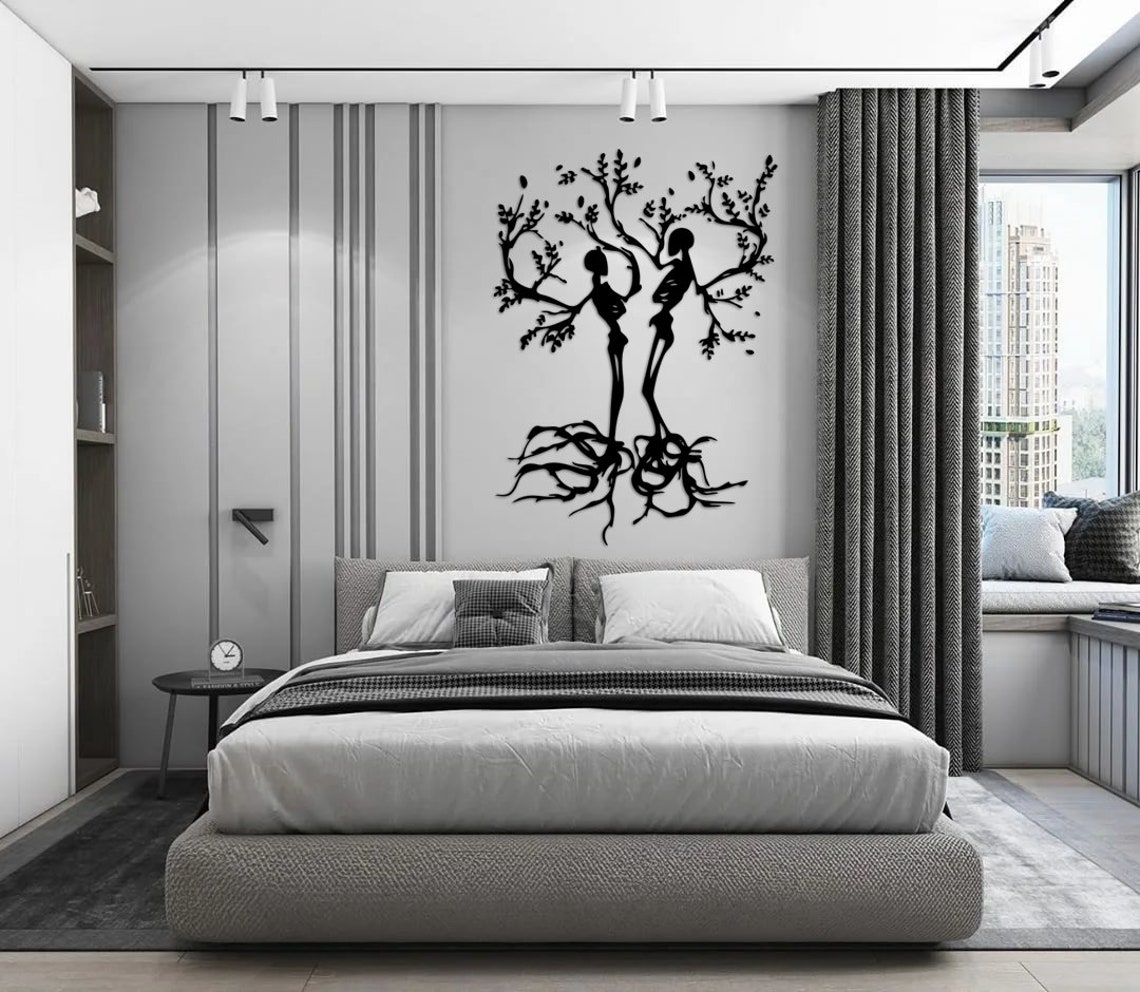 Skeleton Tree Branches SVG DXF AI Digital Vector - Etsy