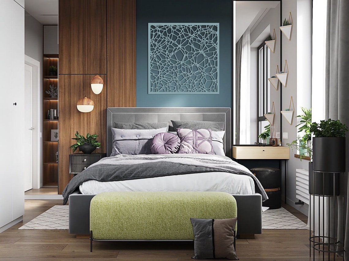 Abstract Squares 2 Panels SVG DXF AI Digital Vector Design - Etsy