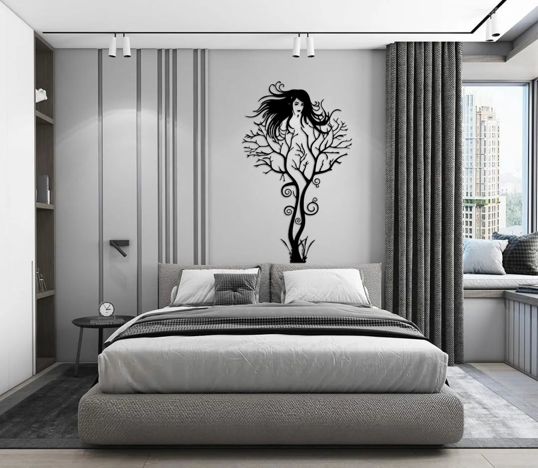 Tree Woman SVG DXF AI Digital Vector Design for Plasma and - Etsy