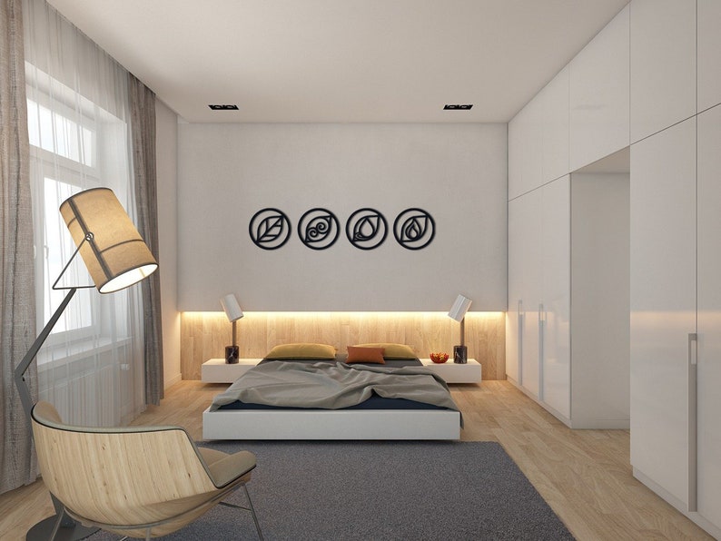 Four Elements | Scandinavian Design | SVG, DXF, AI Digital Vector ...