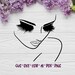 Woman Face, SVG, DXF, AI Digital Vector Design for Plasma and Laser ...