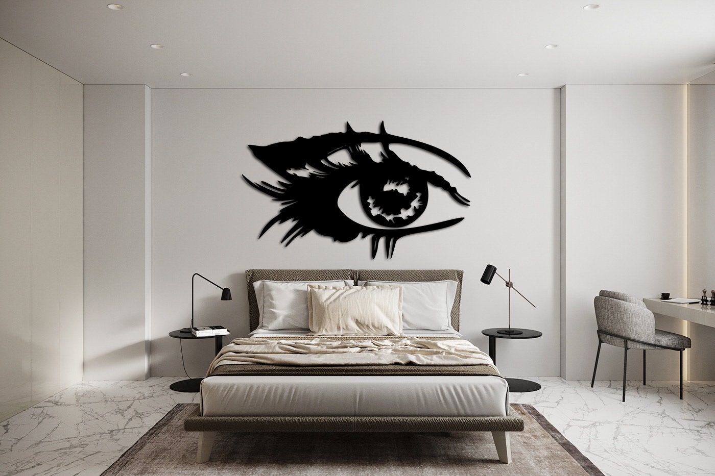 Eye, SVG, DXF, AI Digital Vector Design for Plasma and Laser Cutting or ...