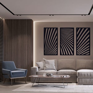 3 Abstract Panels, SVG, DXF, AI Digital Vector Design for Plasma and ...