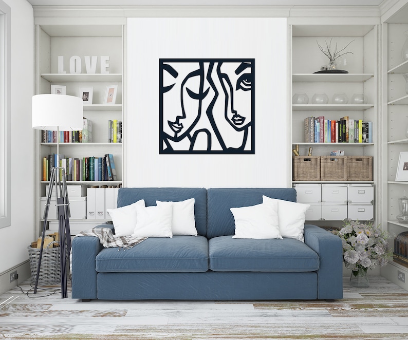 Abstraction 5 Set of Abstract Panels SVG DXF AI Digital - Etsy