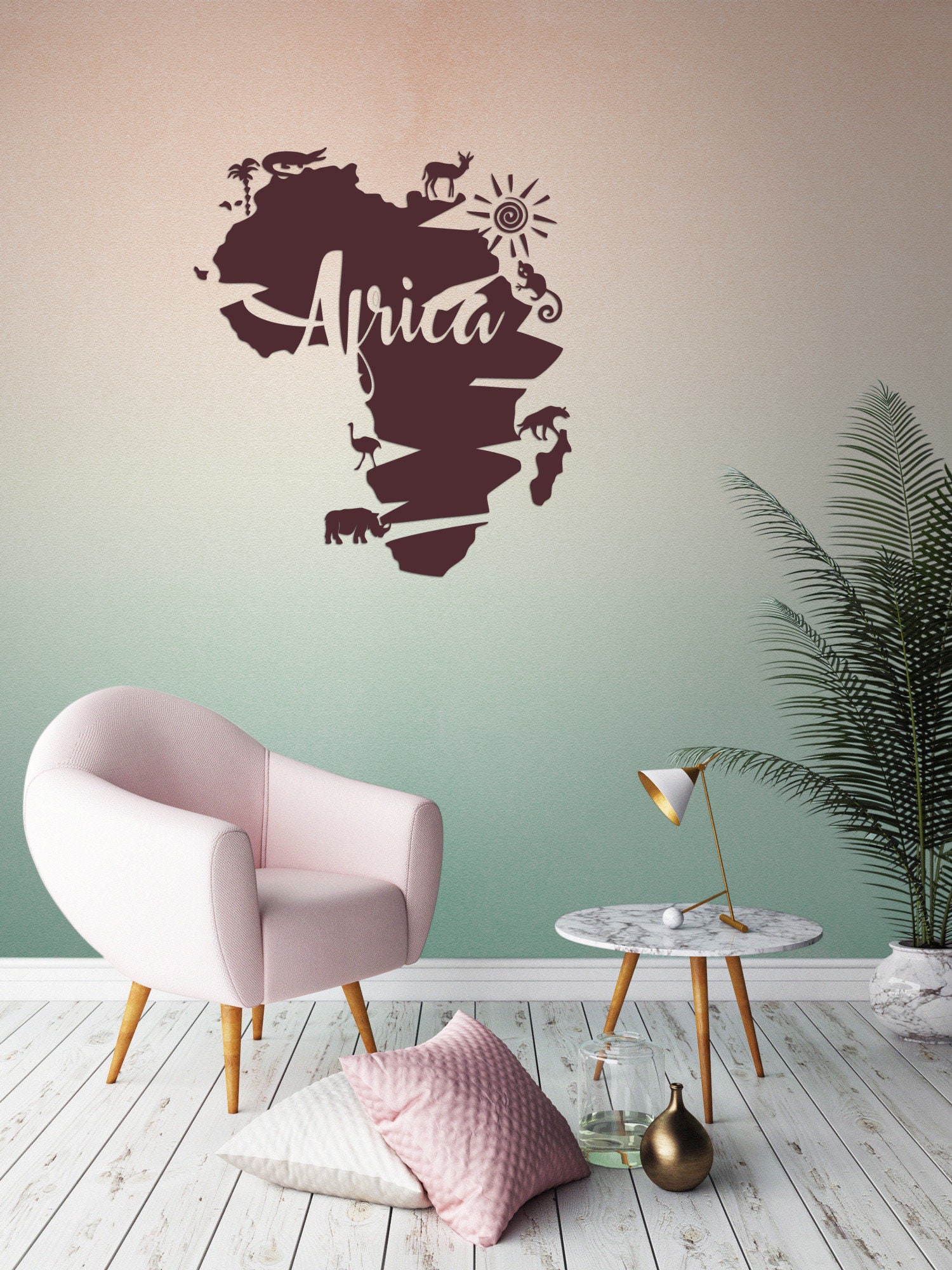 Africa SVG DXF AI Digital Vector Design for Plasma and - Etsy