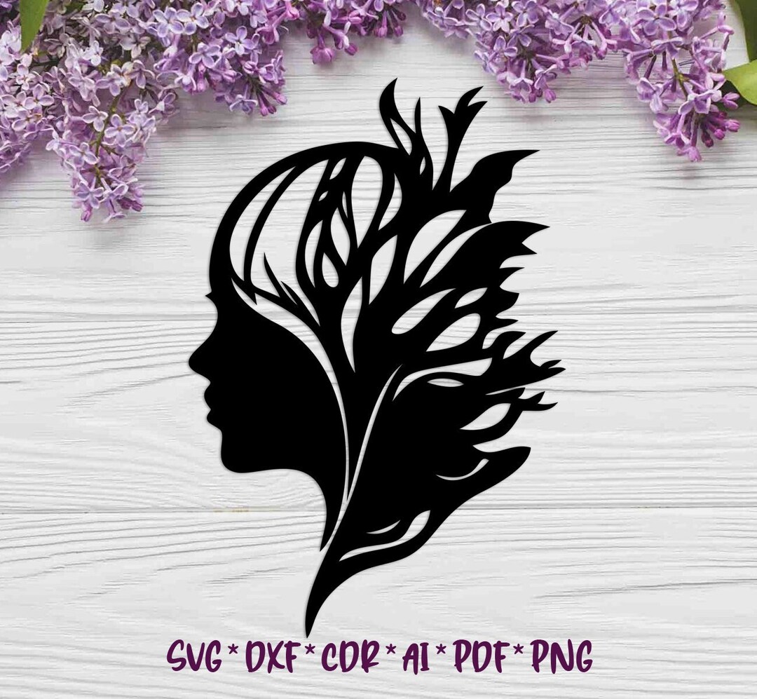 Tree Head | Tree of Life | SVG, DXF, AI Digital Vector Files for Plasma ...