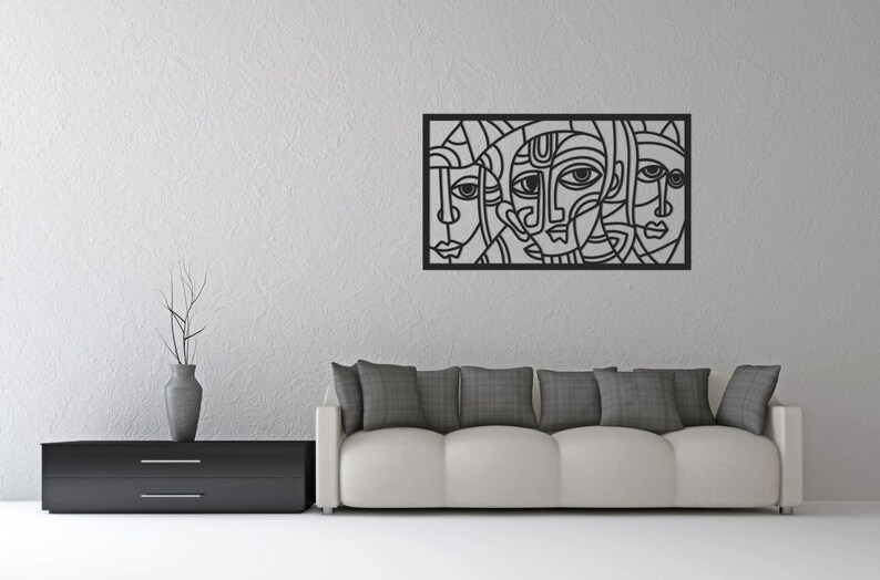 Picasso 10, SVG, DXF, AI Digital Vector Design for Plasma and Laser ...