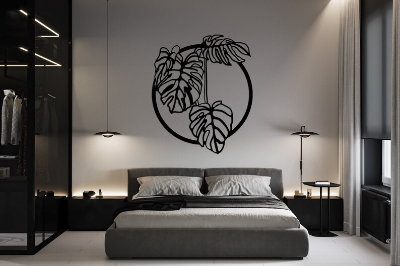 Monstera SVG DXF AI Digital Vector Design for Plasma and - Etsy