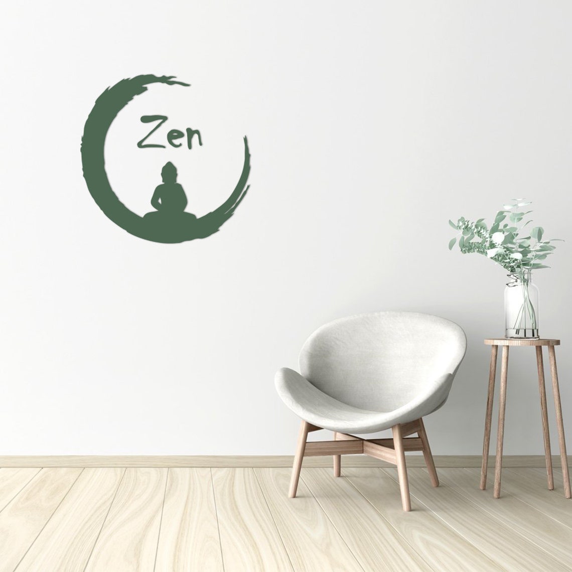 Zen Meditation SVG DXF AI Digital Vector Design for - Etsy
